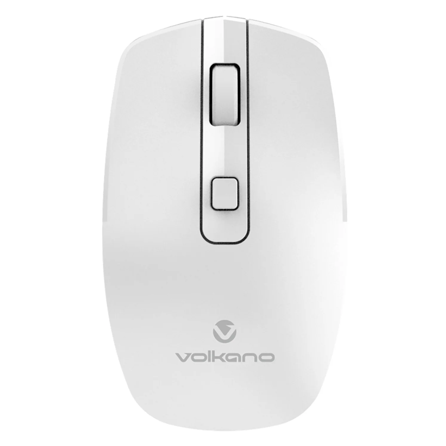 VolkanoX Volkano Chrome Series Wireless Ergonomic Mouse - White ...