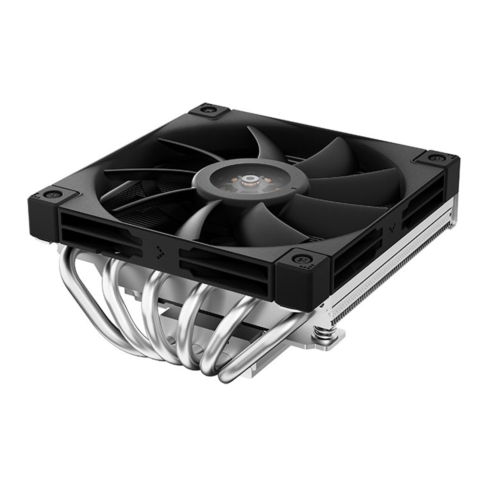Deepcool AN600 Low-Profile CPU Cooler, 1x 120mmPWM Fans, Aluminium Fins ...