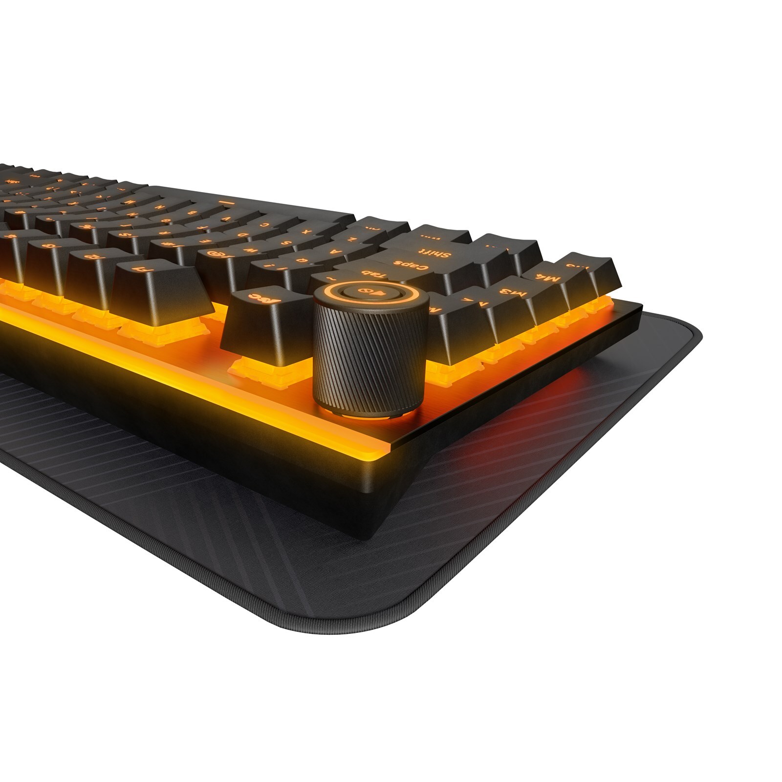 Be Quiet Light Mount Silent Linear RGB Mechanical Keyboard, 3D Media ...