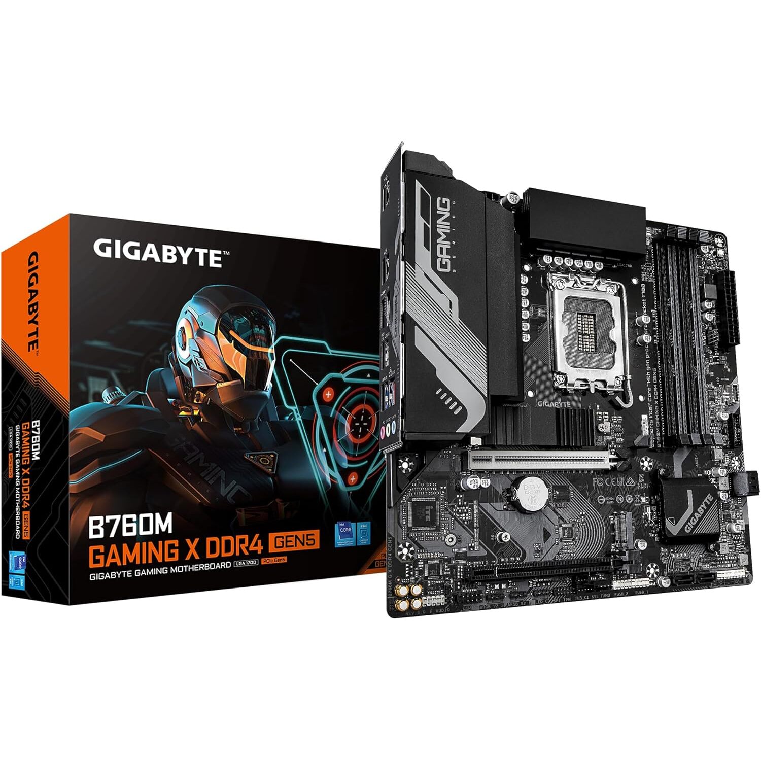 Gigabyte Gigbayte B760M GAMING X Gen5 Micro ATX DDR4 Socket 1700 ...
