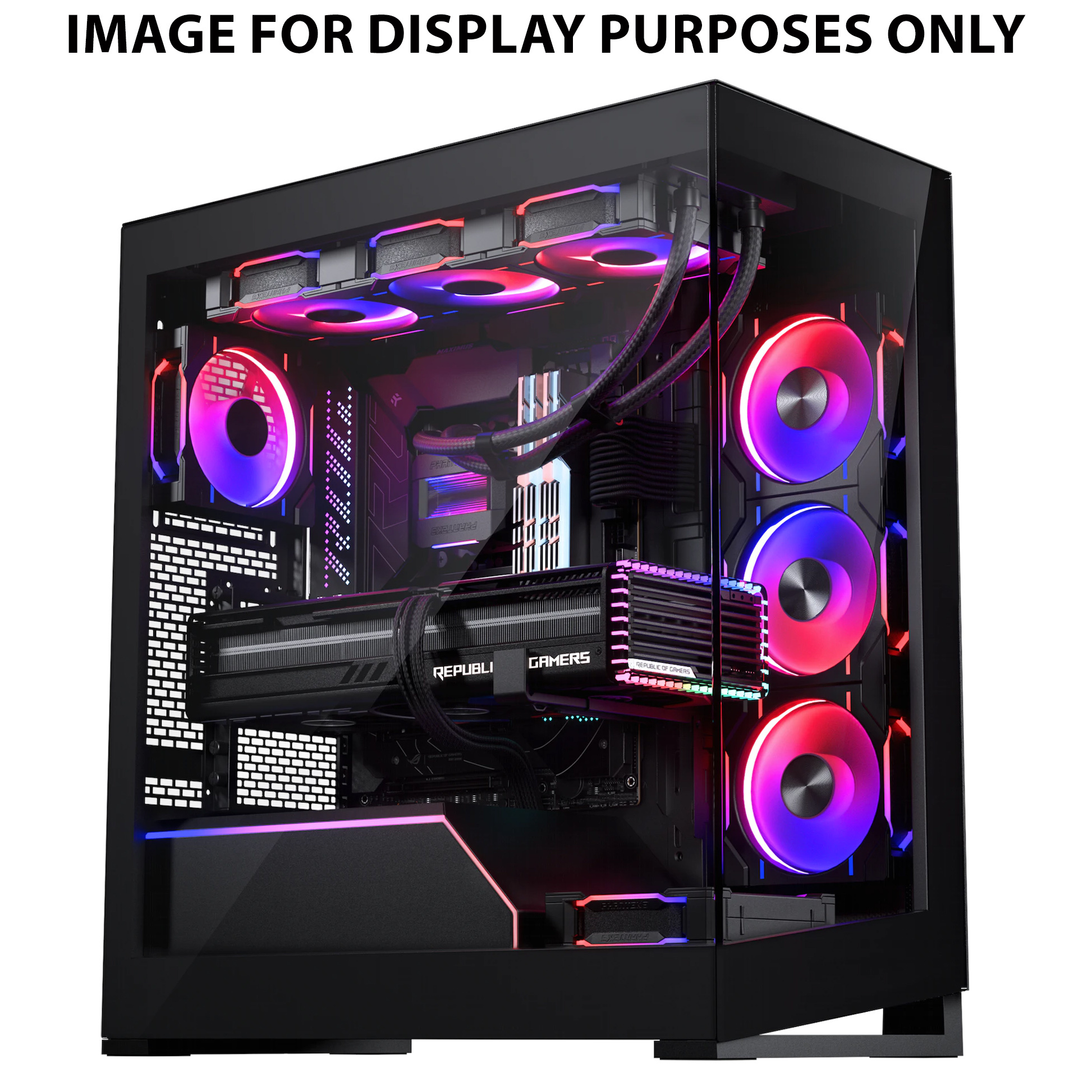 Phanteks NV5 Mid-Tower Showcase PC Case – Black, Tempered Glass ...